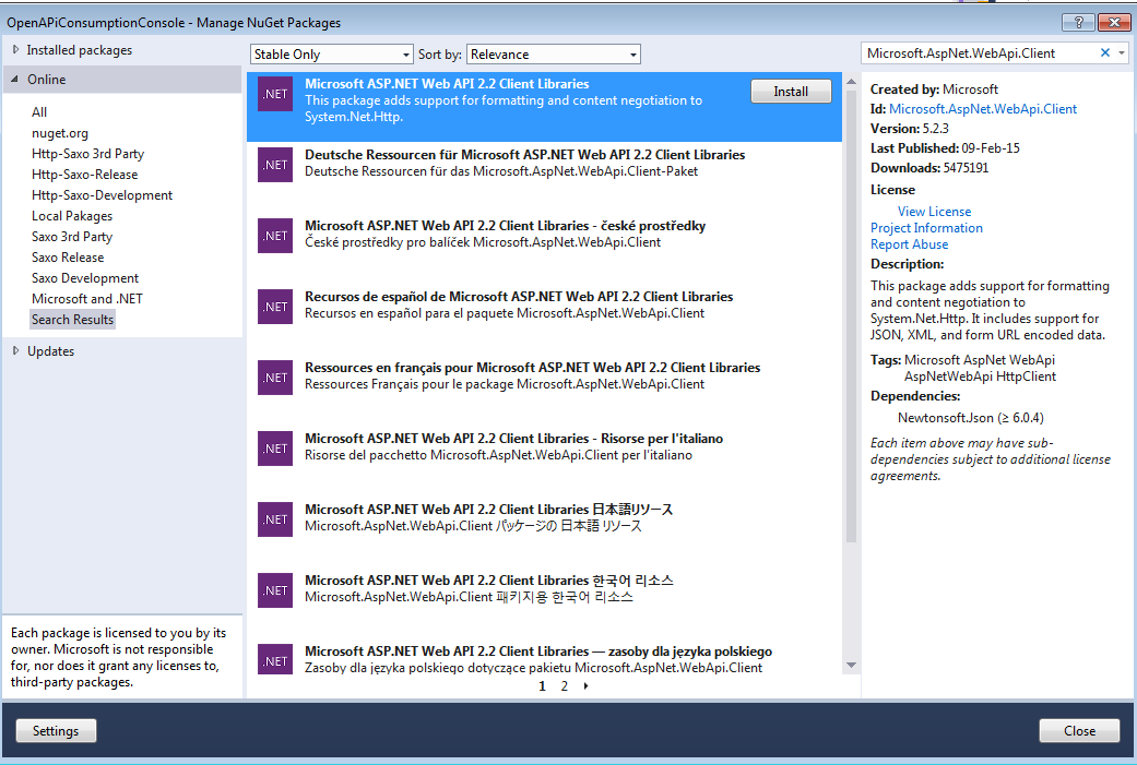 Saxo Bank Developer Portal